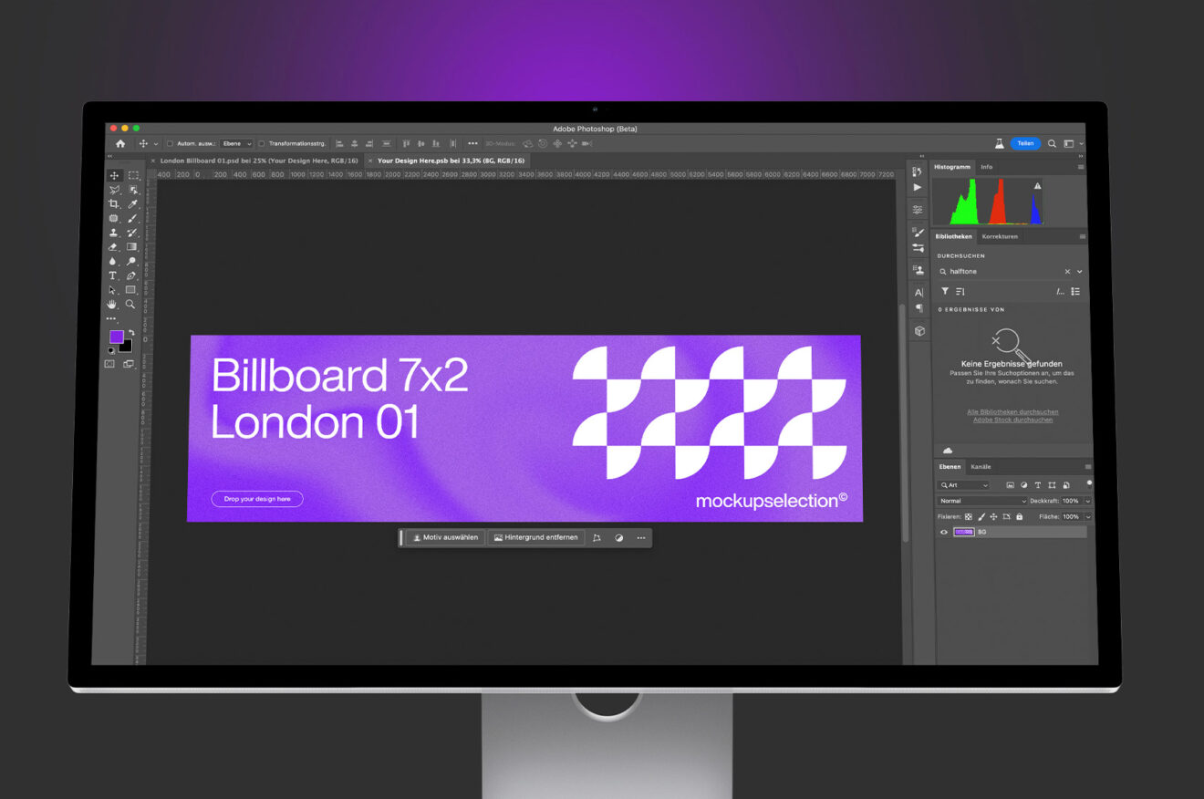 Instructions - Mockup Selection