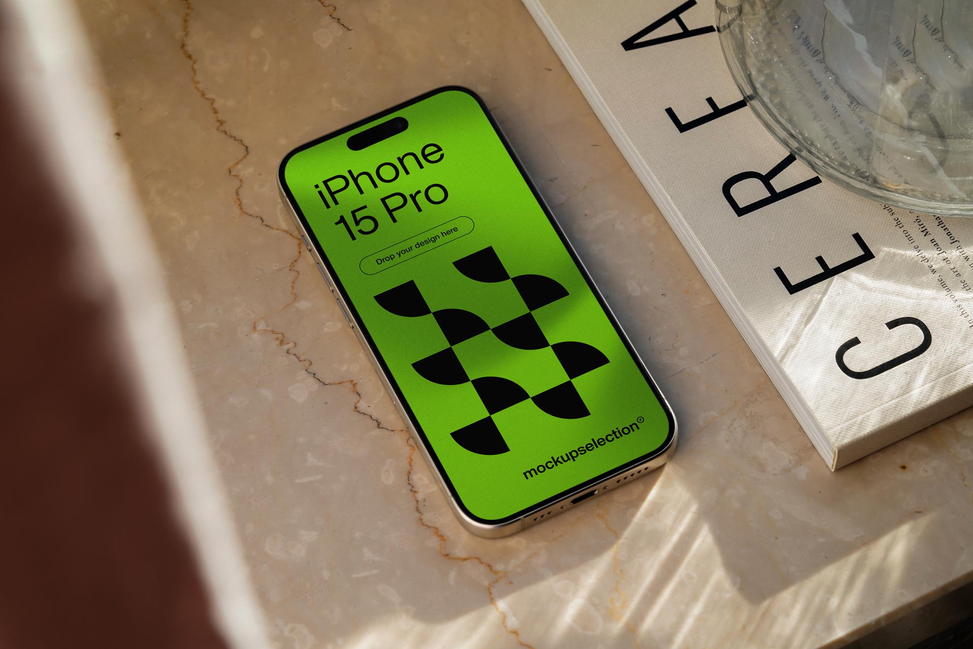IPhone 15 Pro Mockup Mockup Selection IPhone 15 Pro Mockup Mockup Selection