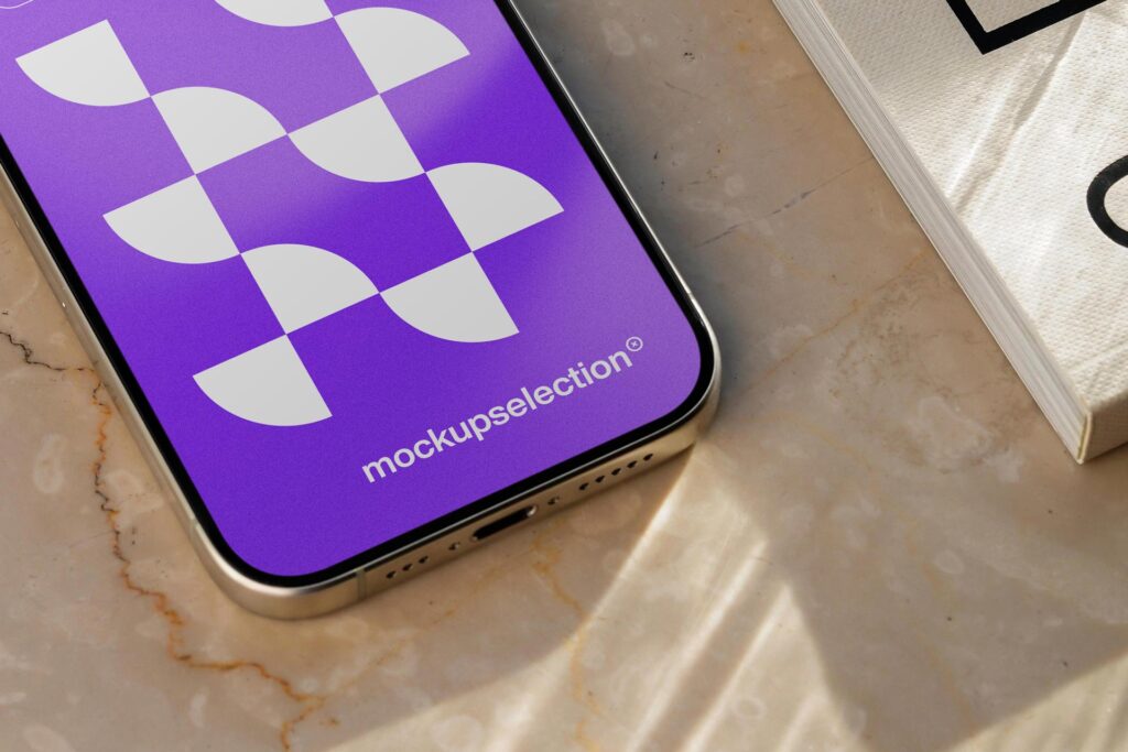 iPhone 15 Pro Mockup - Mockup Selection