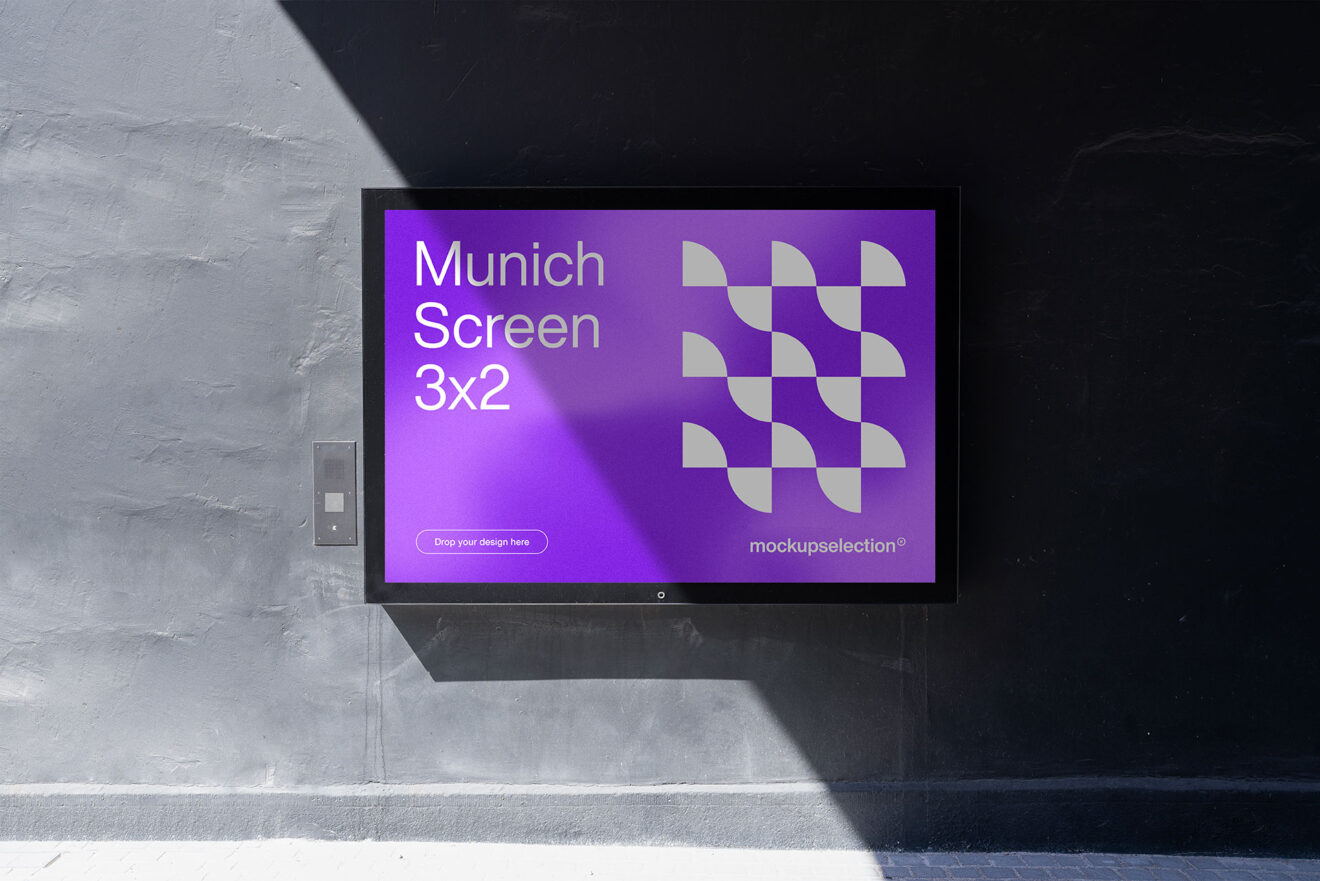 Munich Screen Mockup 01 - Mockup Selection