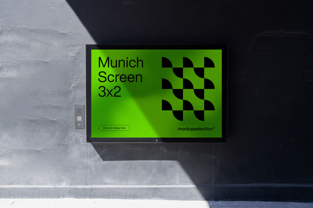 Munich Screen Mockup 01 - Mockup Selection