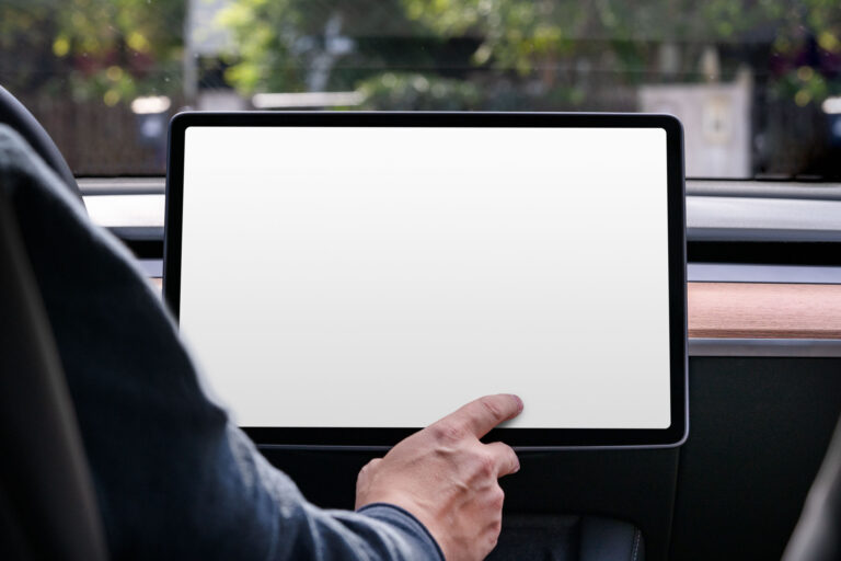 Tesla Screen 01 Mockup - Mockup Selection