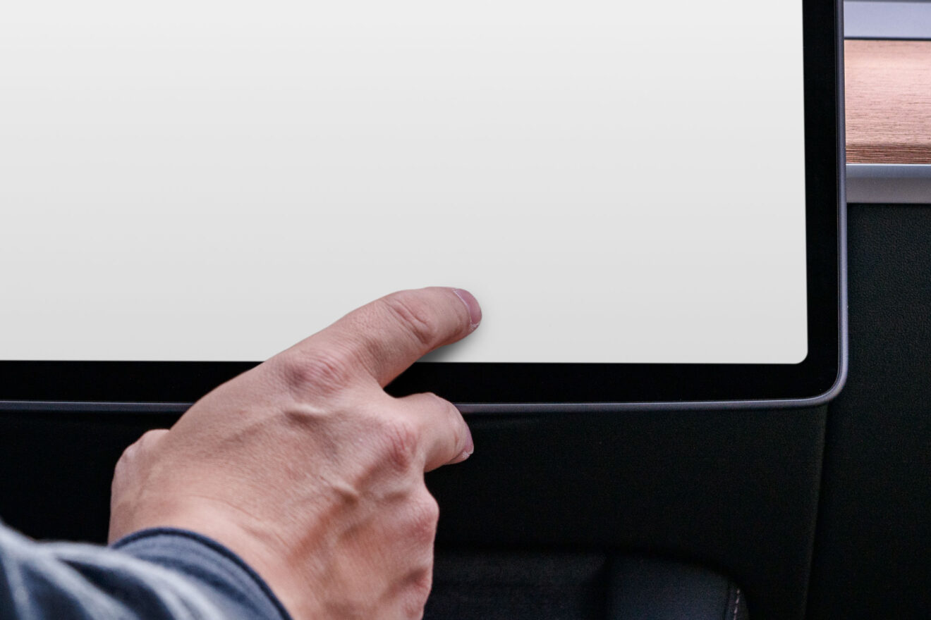 Tesla Screen 01 Mockup - Mockup Selection